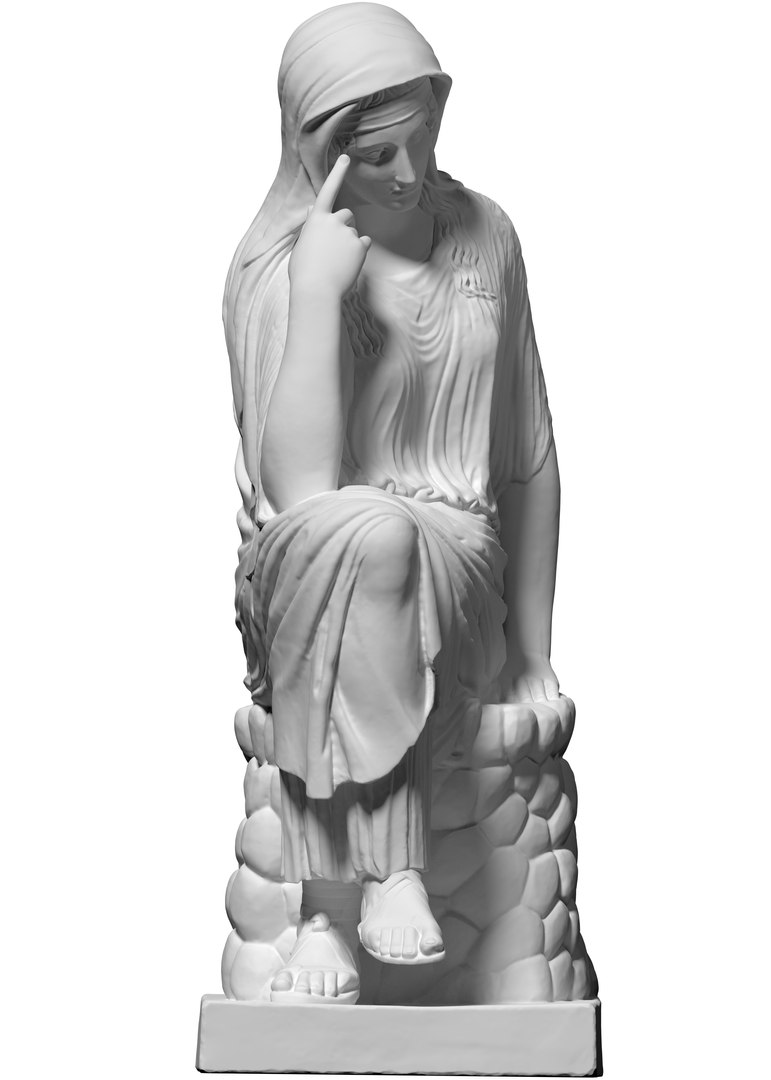 Scan Statue Penelope Obj Free