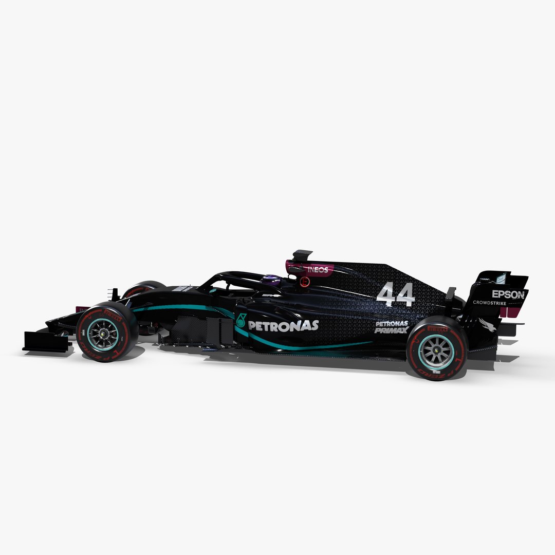 3D 2020 Mercedes F1 - TurboSquid 1608685
