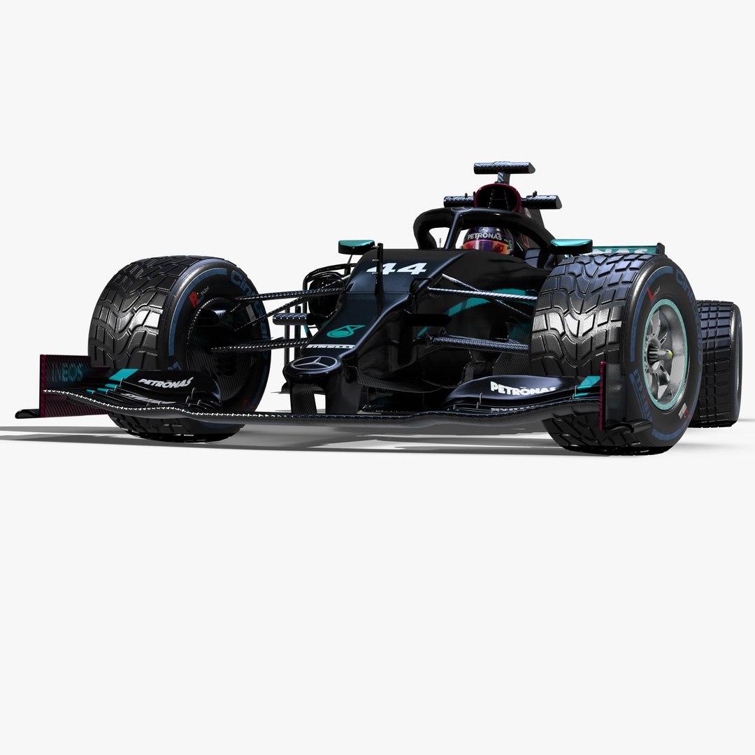 3D 2020 Mercedes F1 - TurboSquid 1608685