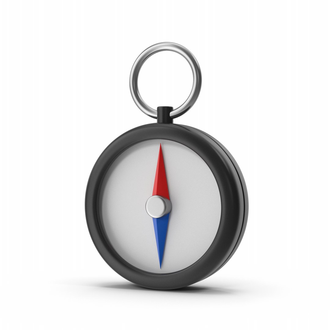 Cartoon Compass 3D Model - TurboSquid 2291759