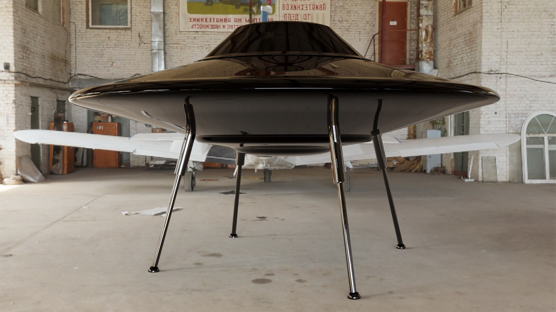 3D Realistic UFO Model - TurboSquid 2100459