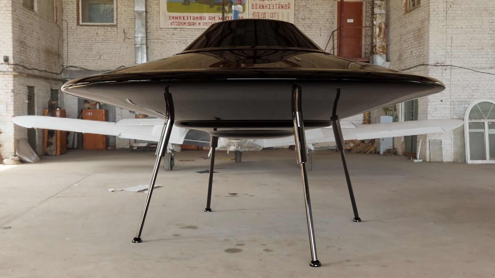 3D Realistic UFO Model - TurboSquid 2100459