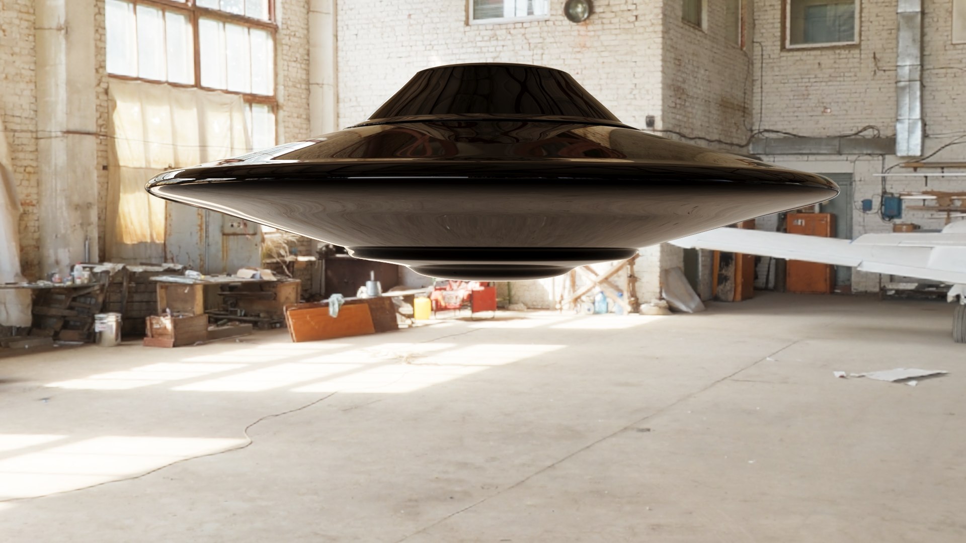 3D Realistic UFO Model - TurboSquid 2100459