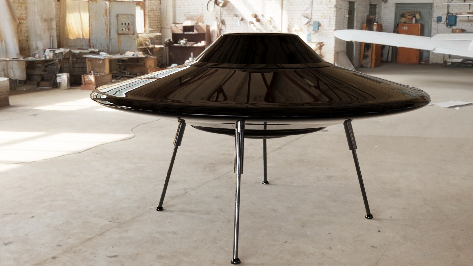 3D Realistic UFO Model - TurboSquid 2100459