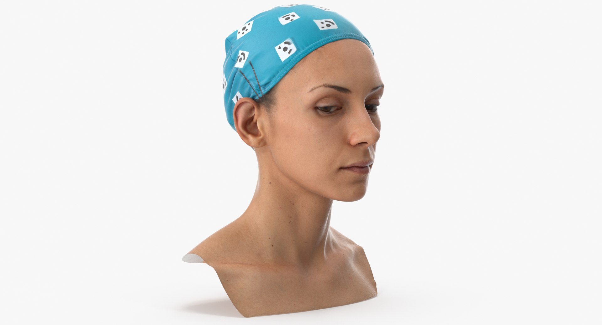 Athena human head eyes 3D model - TurboSquid 1673011