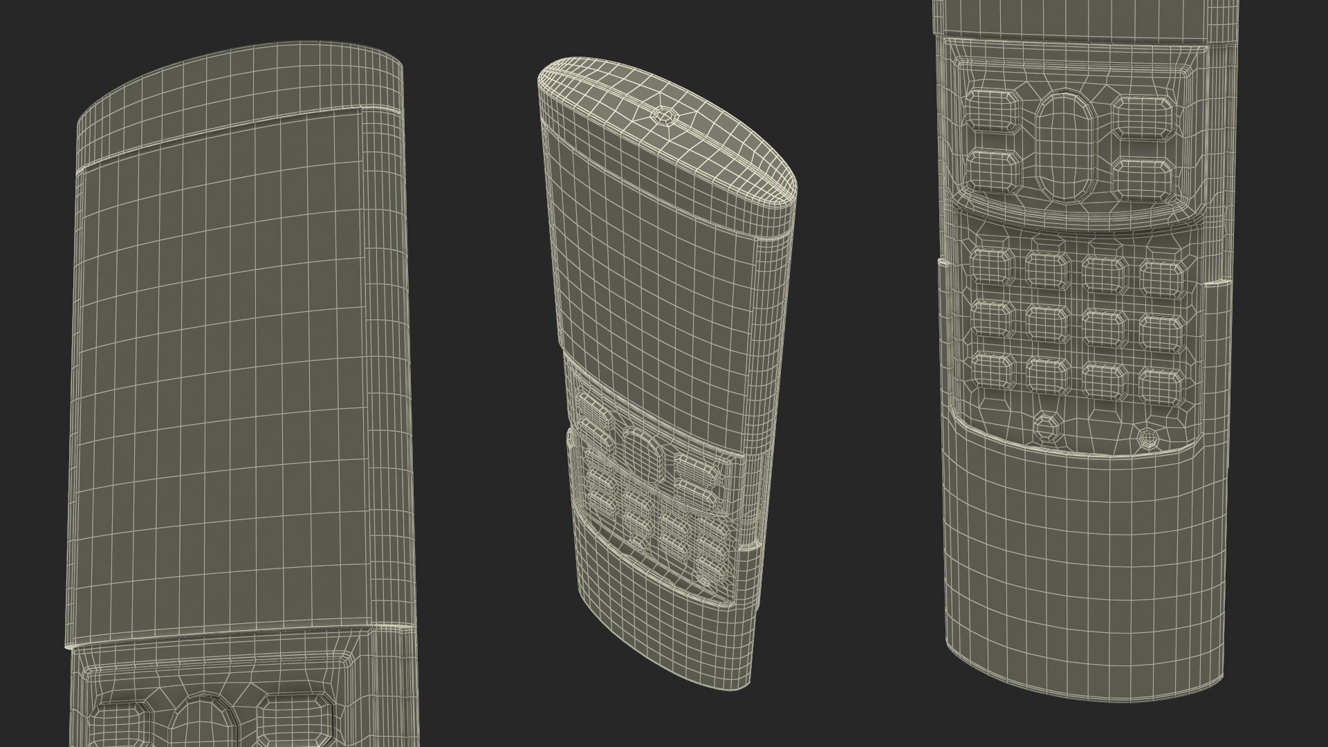 3D Universal Air Conditioner Remote Control Silver - TurboSquid 2239702