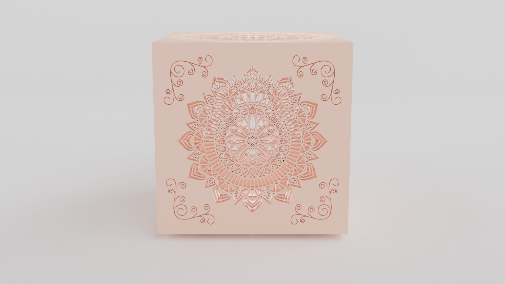 Mandala Box 3D Model - TurboSquid 1814286