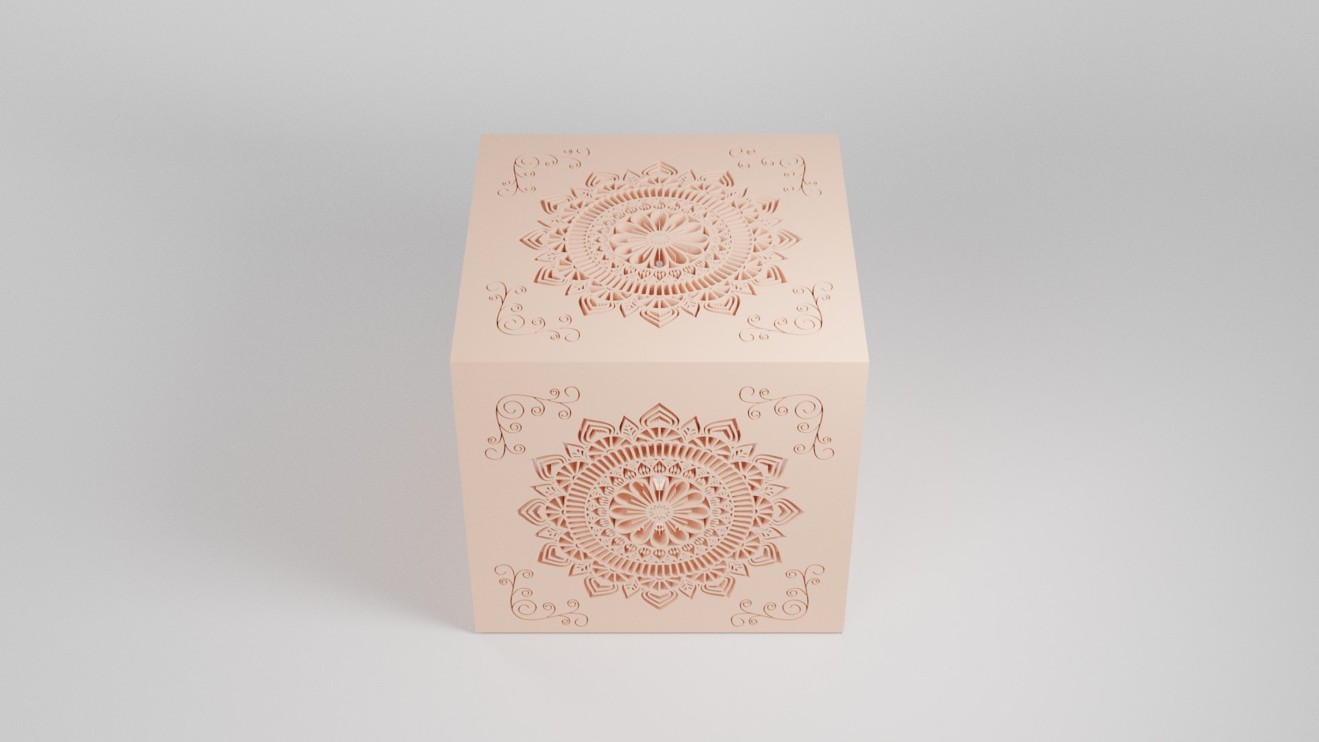 Mandala Box 3D Model - TurboSquid 1814286