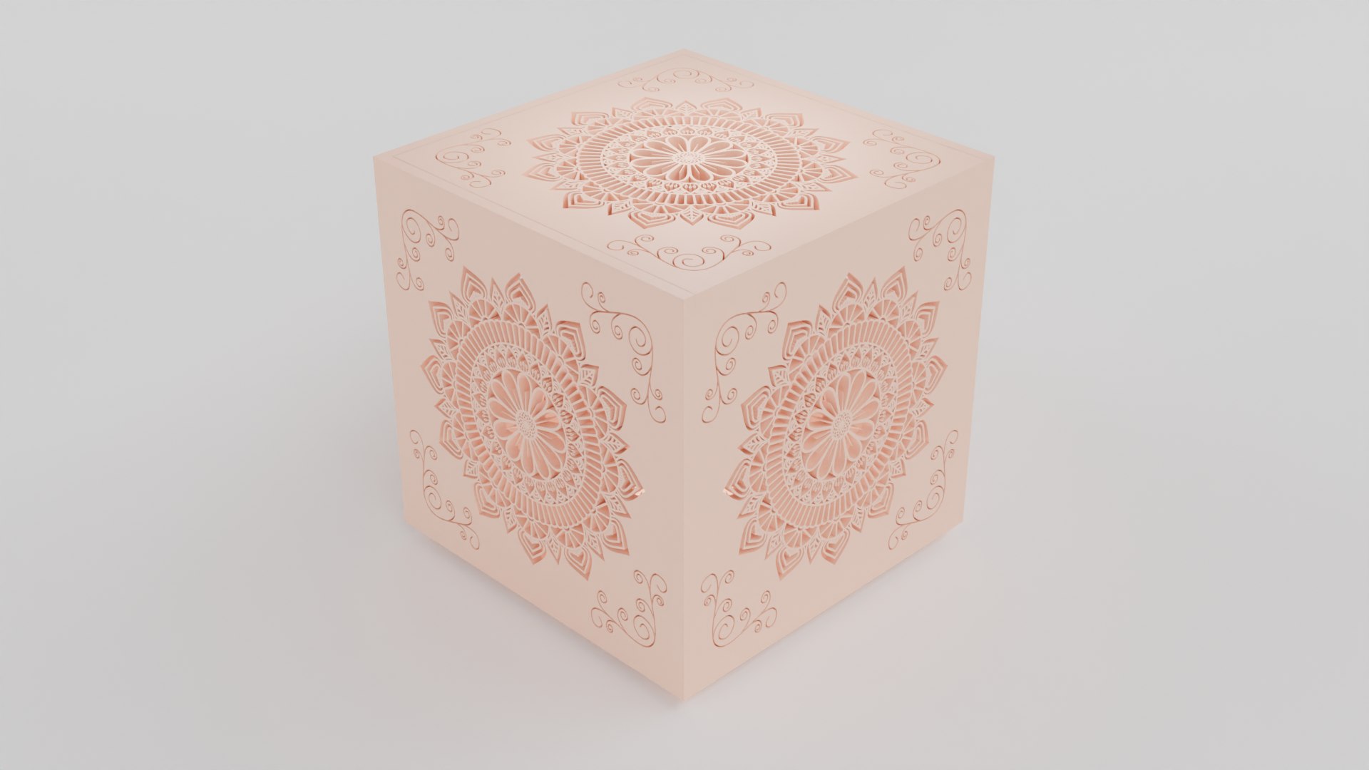 Mandala Box 3D Model - TurboSquid 1814286