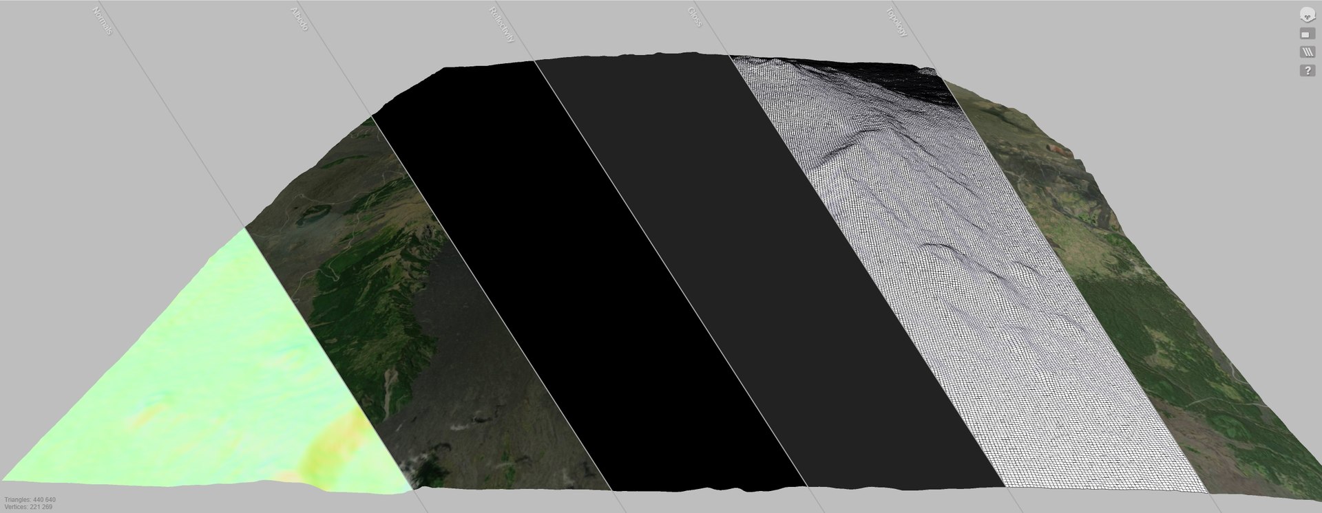 3D Mountain Landscape Etna Stratovolcano Sicily Italy - TurboSquid 1748951