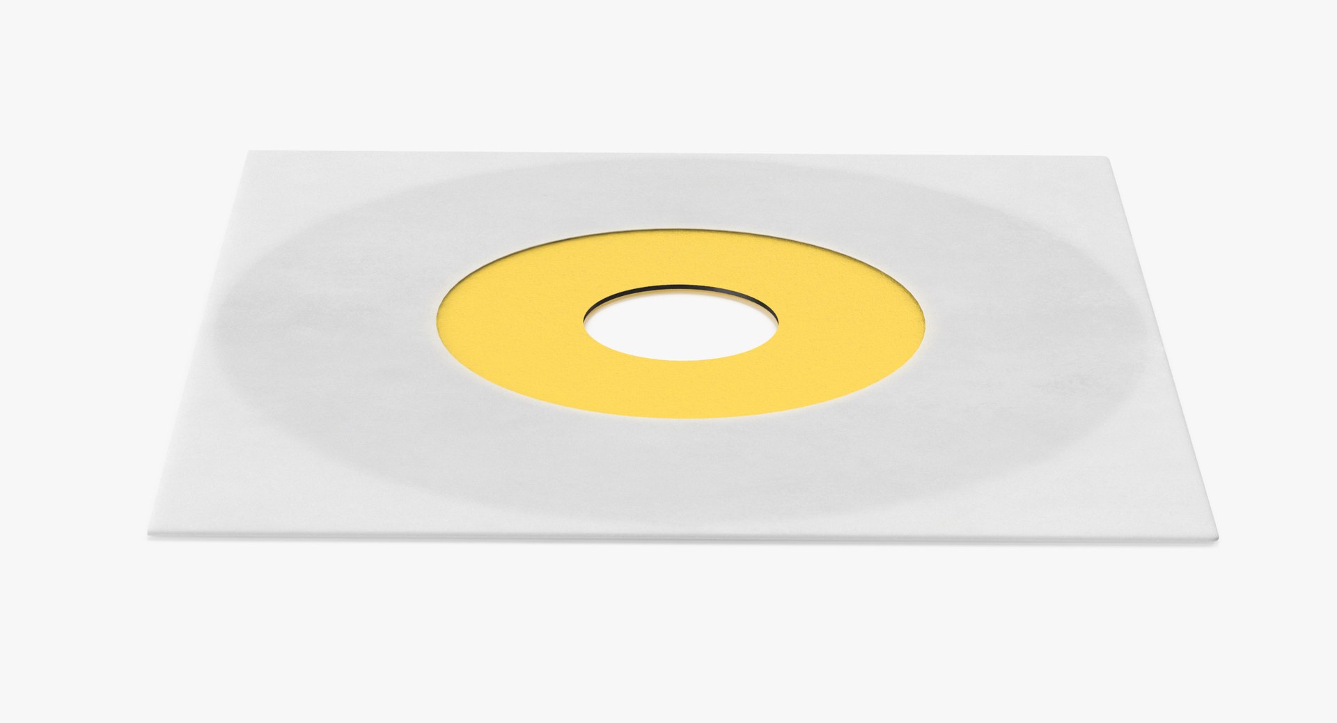 3d model vinyl lp paper sleeve