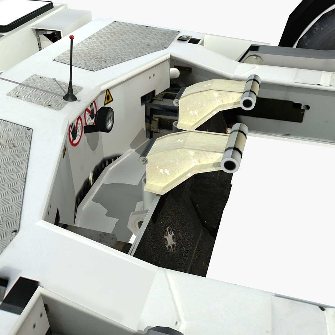 3d model tpx-200-s towbarless aircraft tractors