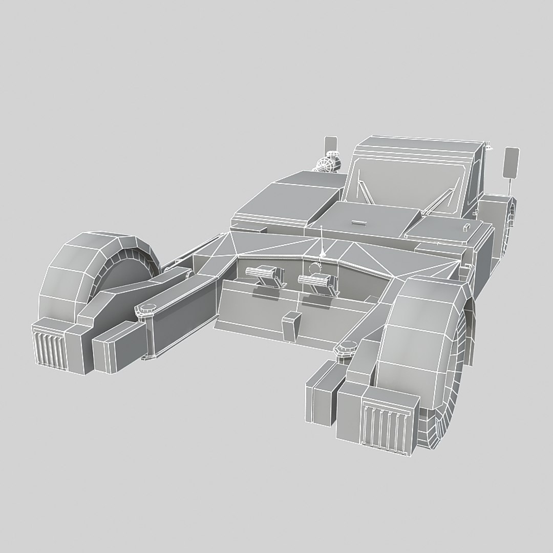 3d model tpx-200-s towbarless aircraft tractors