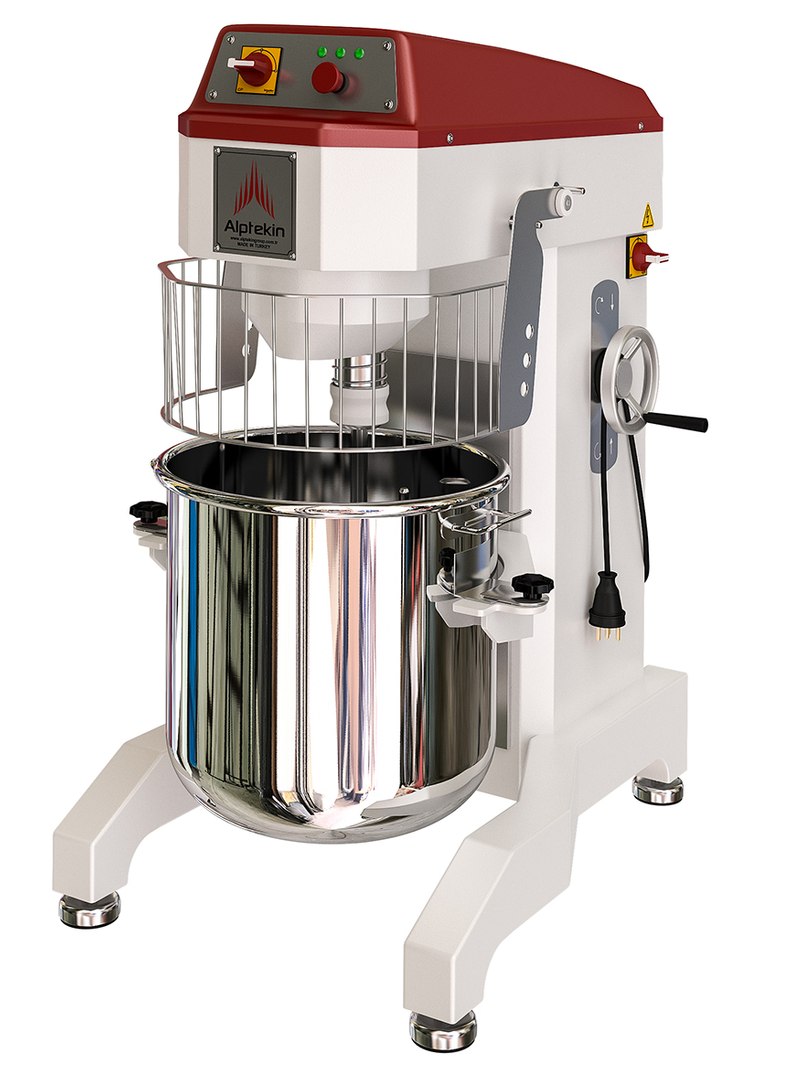 3D planetary planet mixer model - TurboSquid 1330664