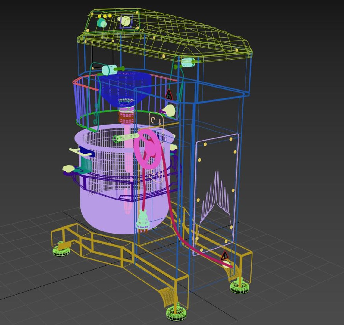 3D planetary planet mixer model - TurboSquid 1330664