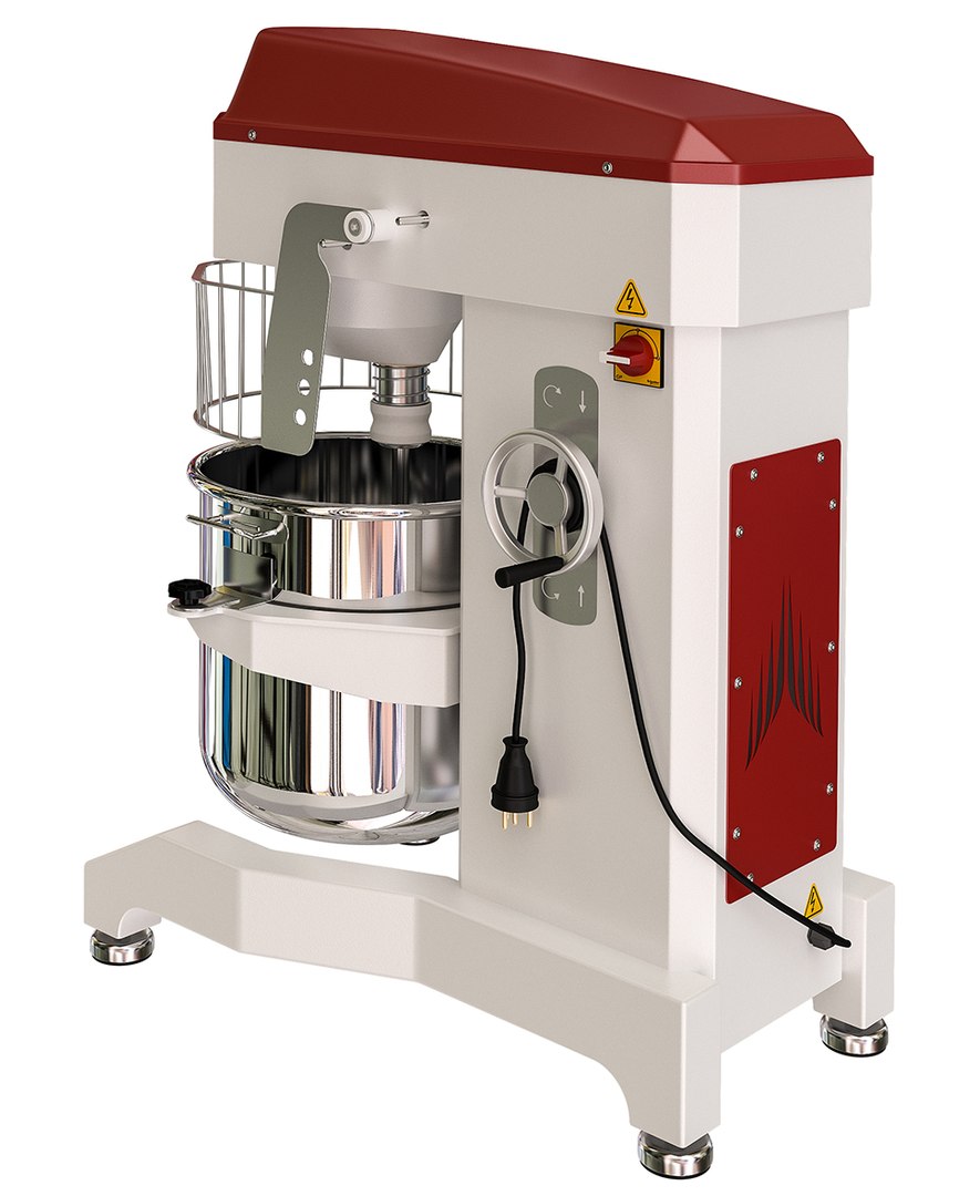 3D planetary planet mixer model - TurboSquid 1330664