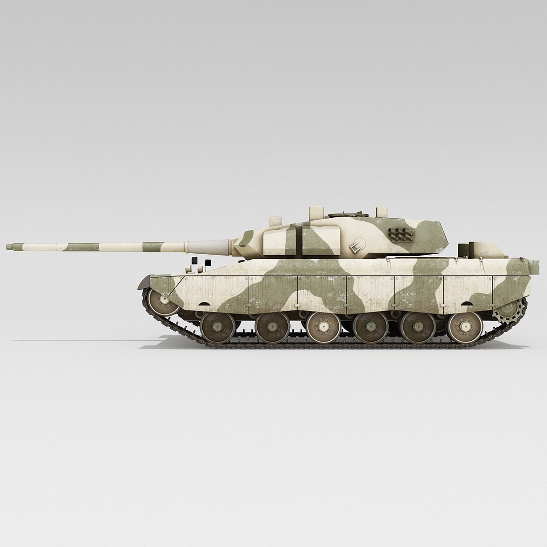 Brazilian Ee-t1 Battle Tank 3d 3ds