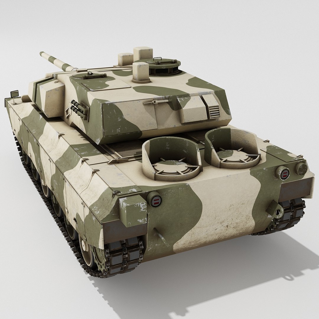 Brazilian Ee-t1 Battle Tank 3d 3ds