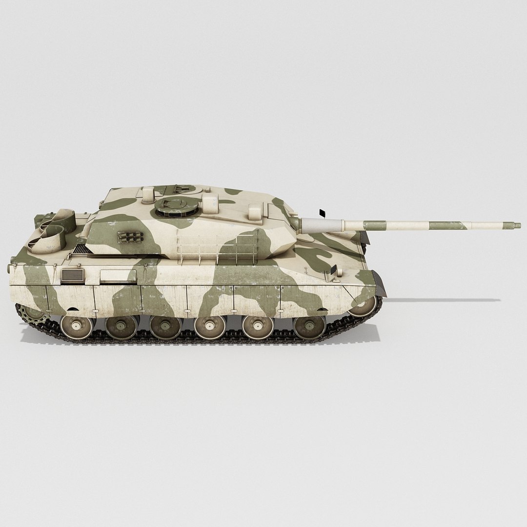 Brazilian Ee-t1 Battle Tank 3d 3ds