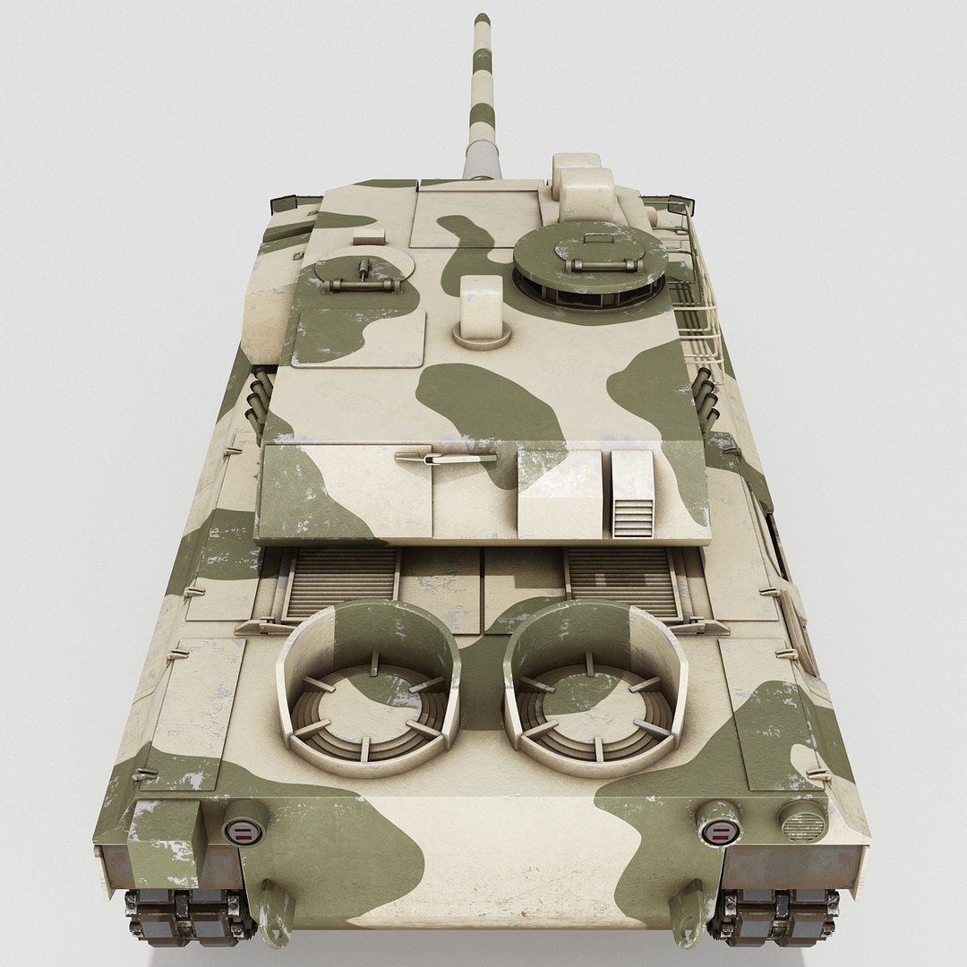 Brazilian Ee-t1 Battle Tank 3d 3ds