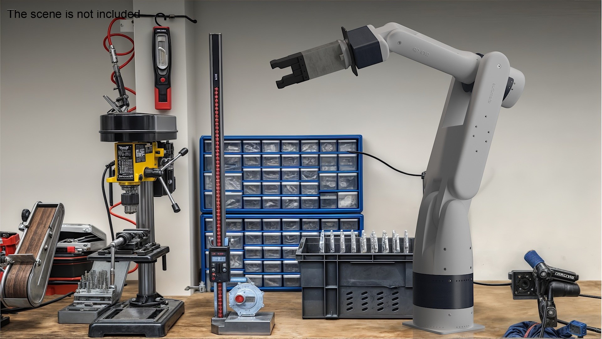 EVA Robotic Arm Rigged 3D Model - TurboSquid 2345975