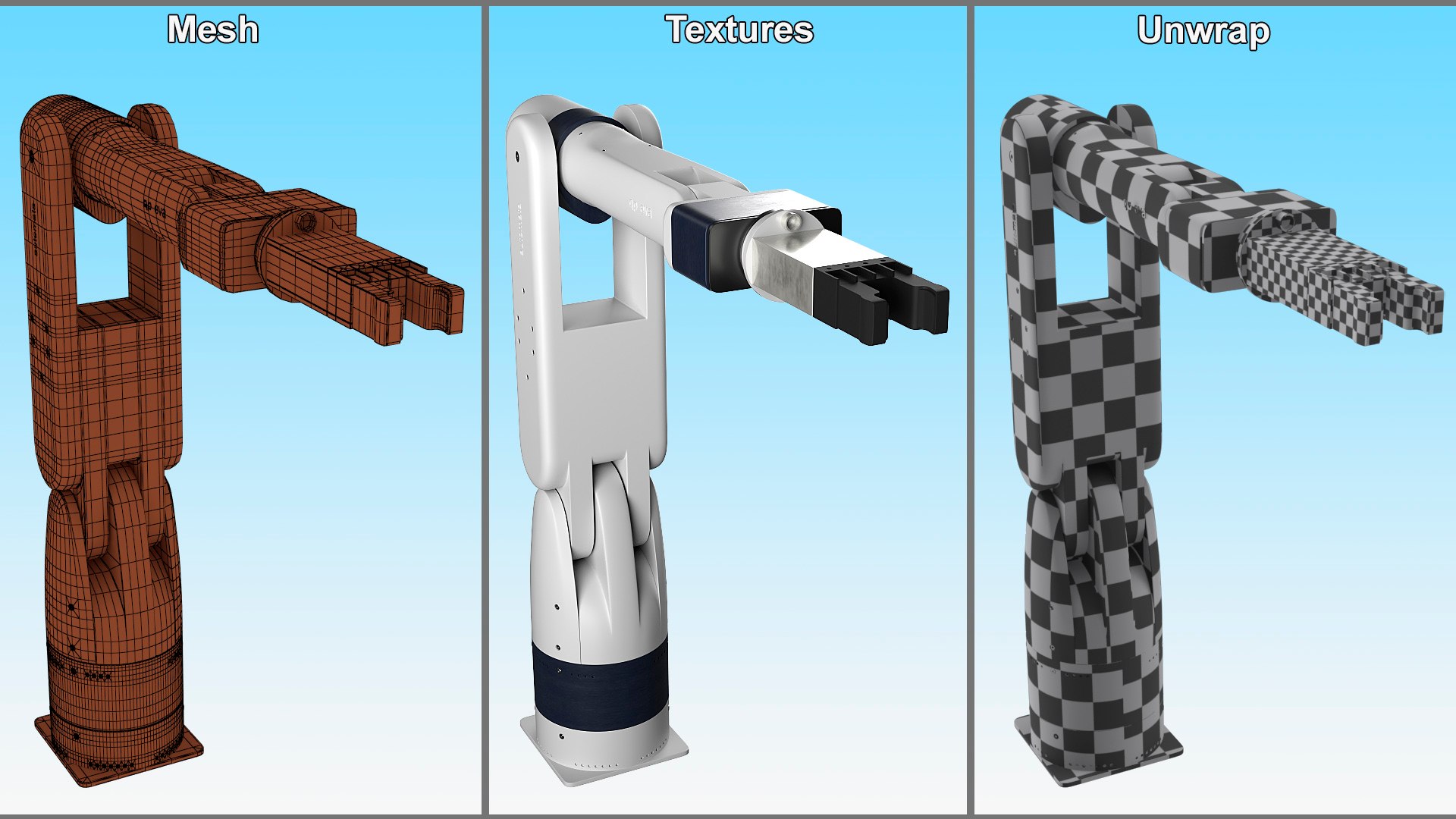 EVA Robotic Arm Rigged 3D Model - TurboSquid 2345975