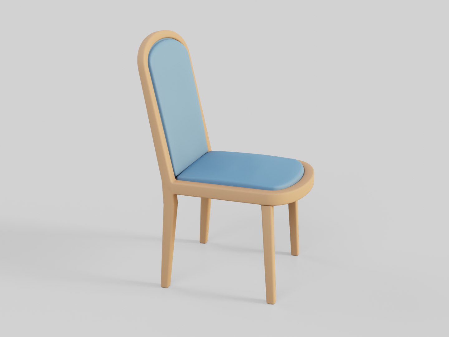 Cartoon Style Chair 5 3D - TurboSquid 2112321