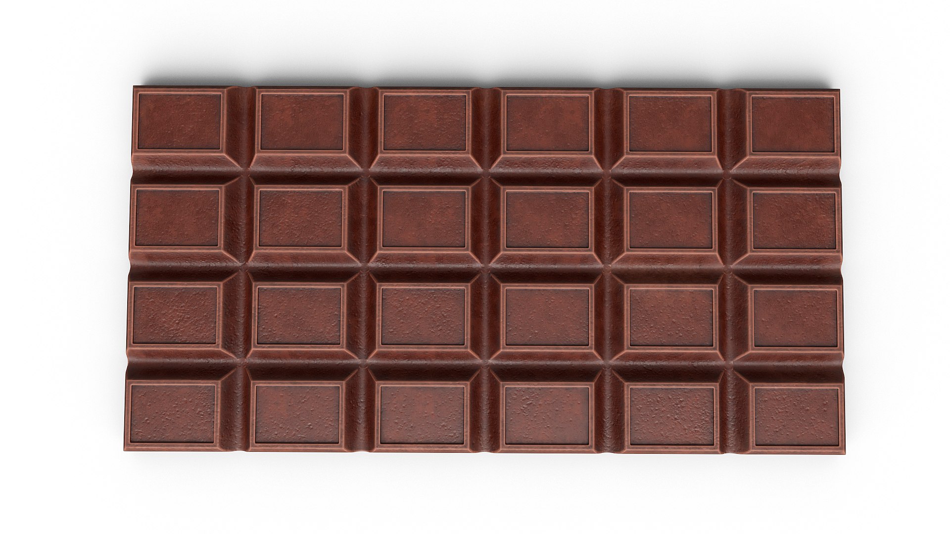 3D Chocolate Bar Model - TurboSquid 1878656