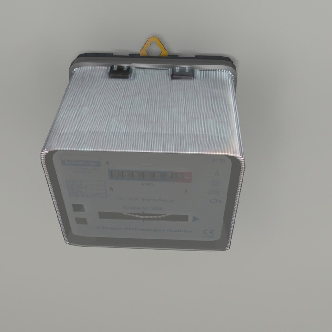 3D Meter Modeled Model - TurboSquid 1154404