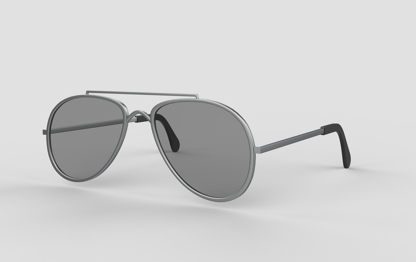 3D Aviator Sunglasses 3D Model - TurboSquid 2333224