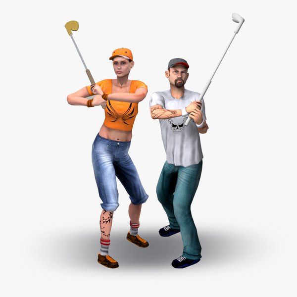 Golfer 3D Models for Download | TurboSquid