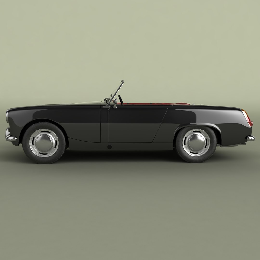 Austin Healey Sprite Mkii 3d Model