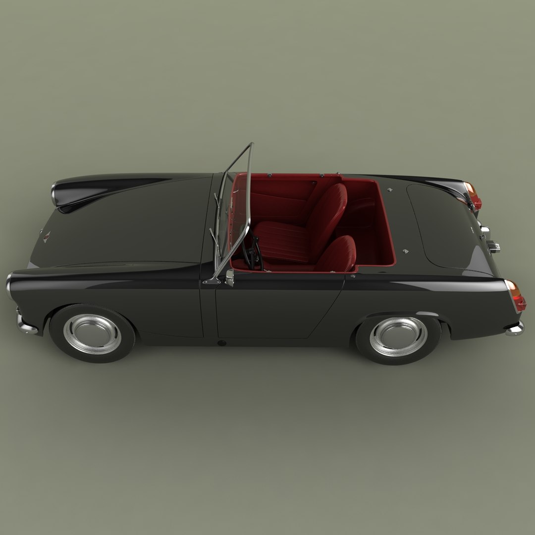 Austin Healey Sprite Mkii 3d Model