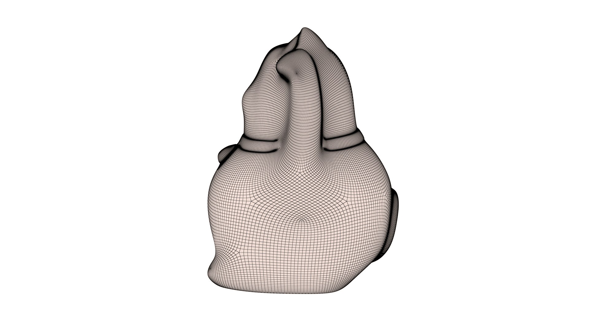 3D Maneki Neko - Sitting Cat - TurboSquid 2286262