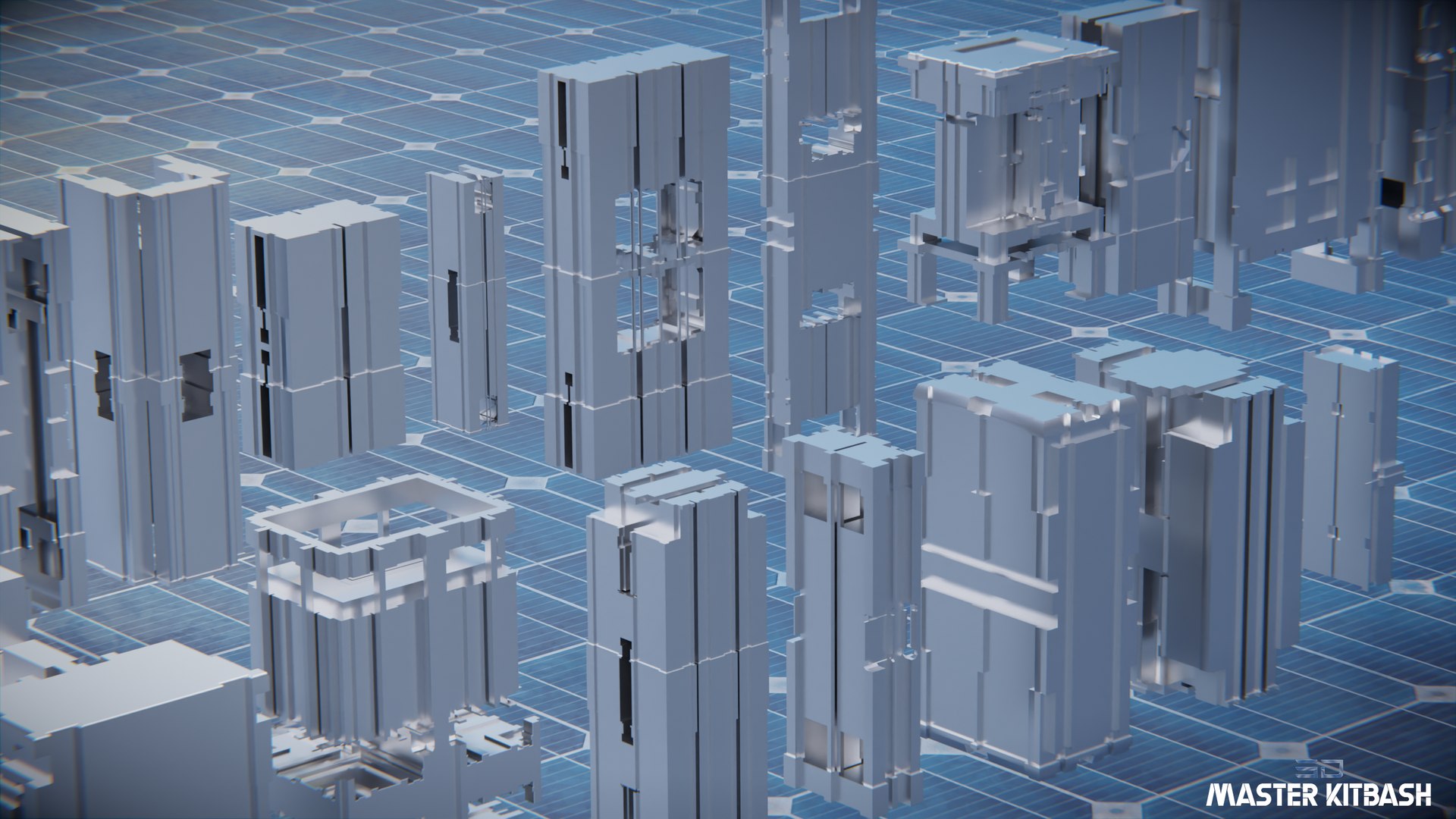 3D Various Kitbash 3D Model - TurboSquid 2015884