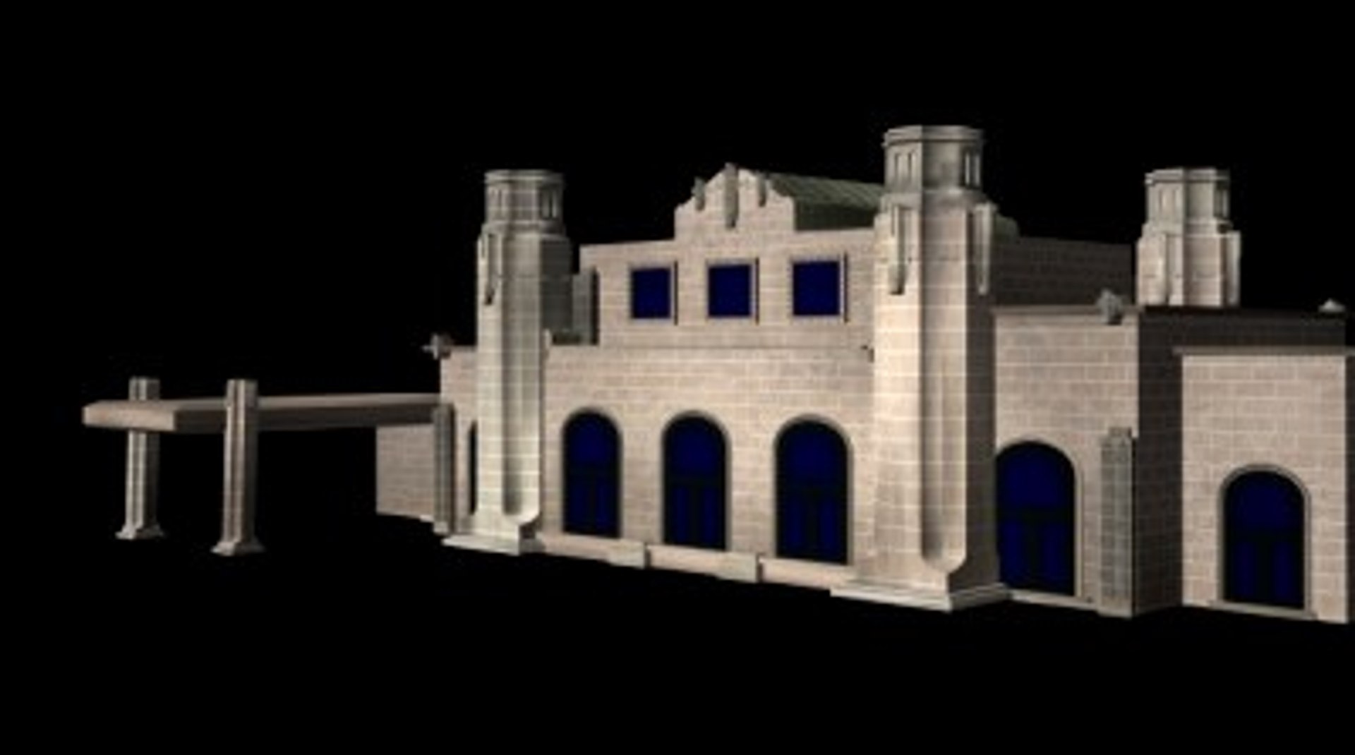 Union Station 3d Model