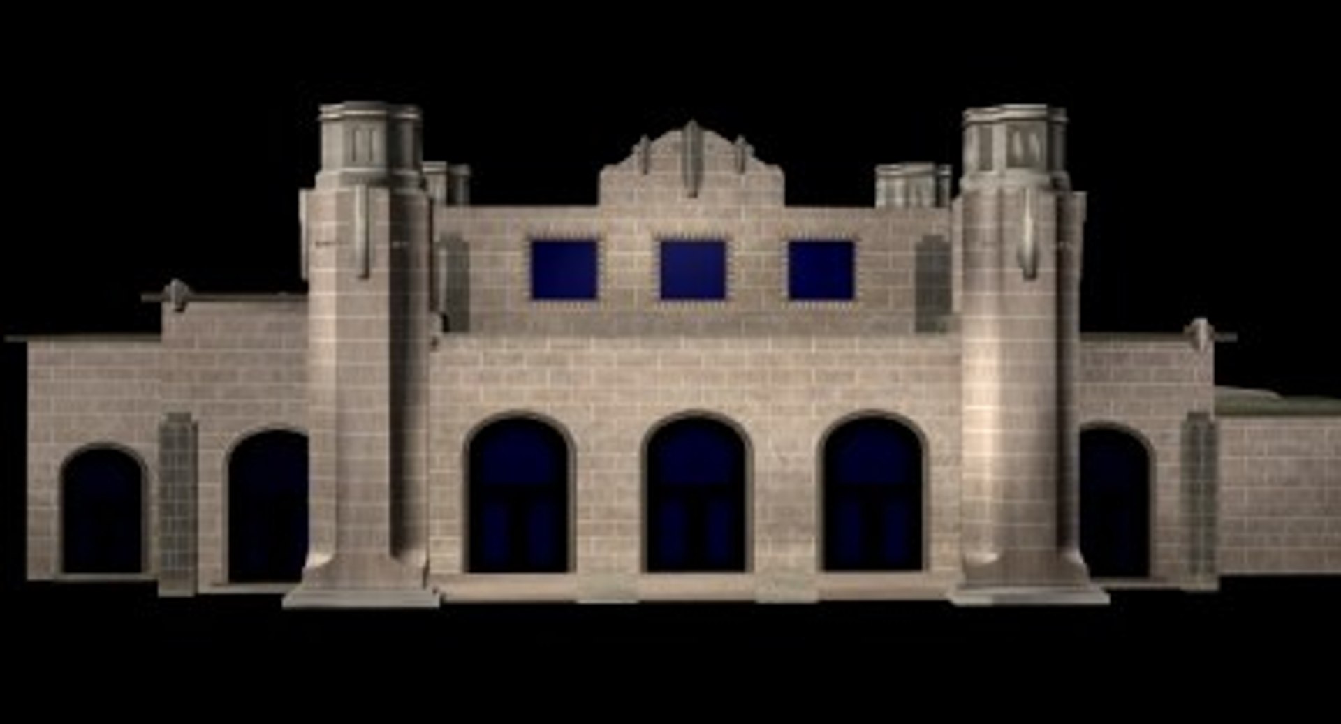 Union Station 3d Model
