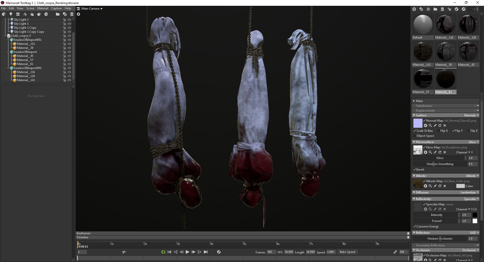 3D Cloth Corpse Model - TurboSquid 1618766