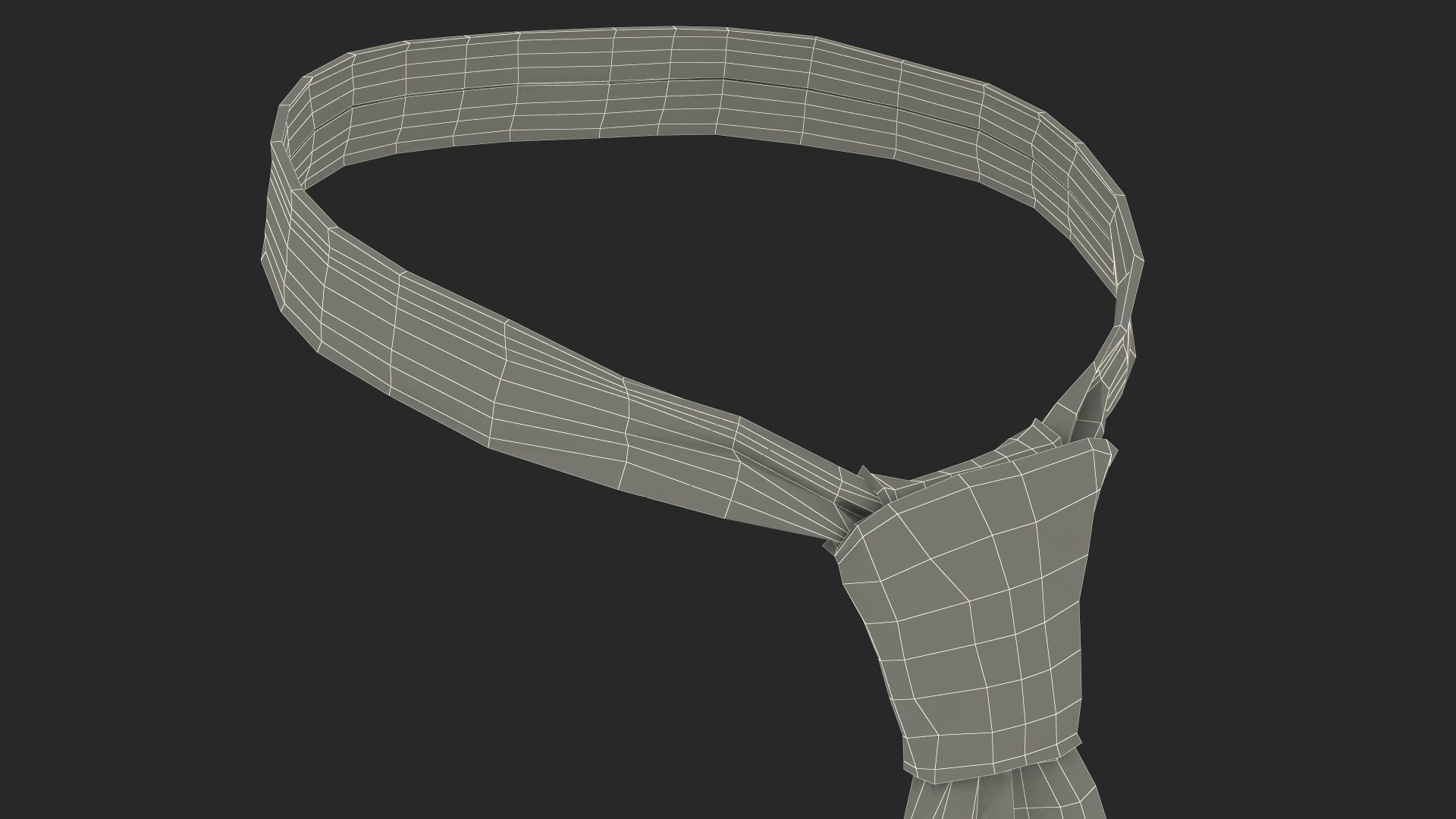 Polka Dot Necktie 3D Model - TurboSquid 2194821