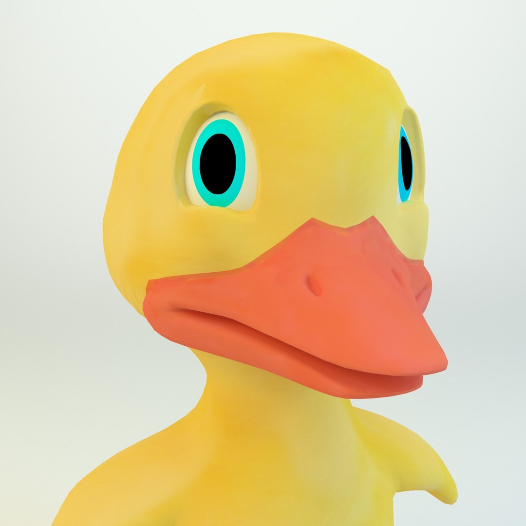3D model yellow duck - TurboSquid 1605366
