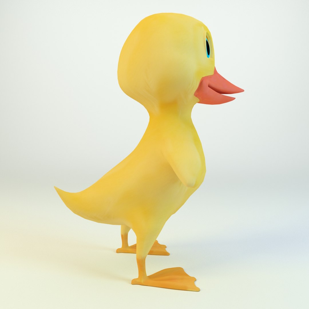 3D model yellow duck - TurboSquid 1605366