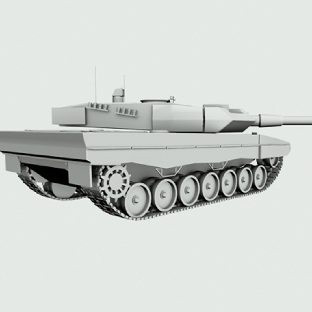 3d Leopard Tank