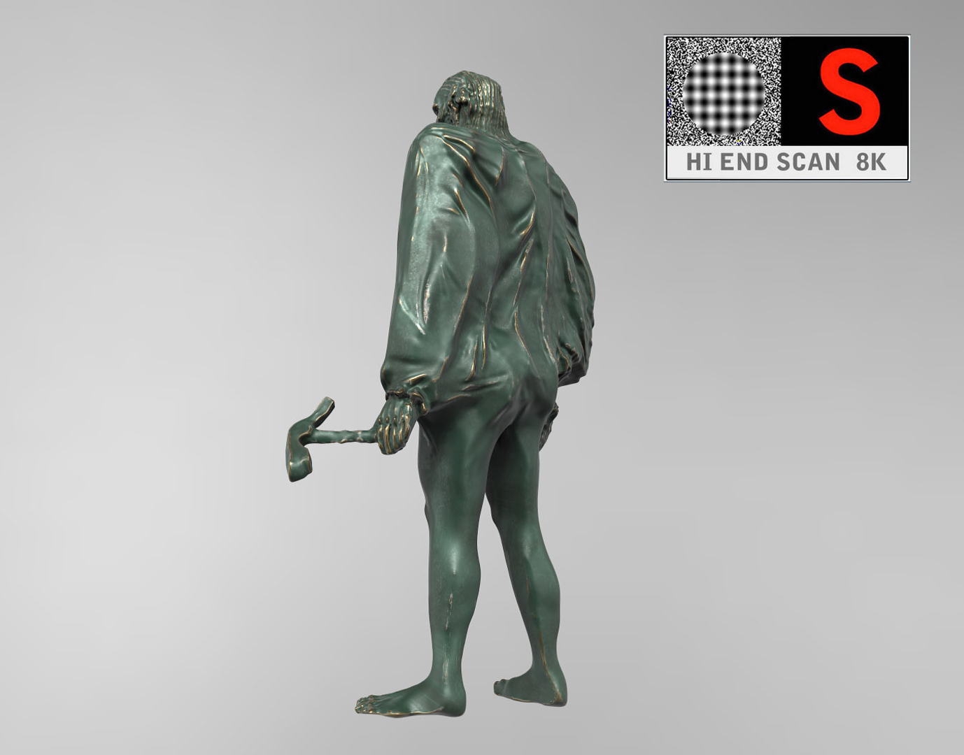 3d sculpture monument figure