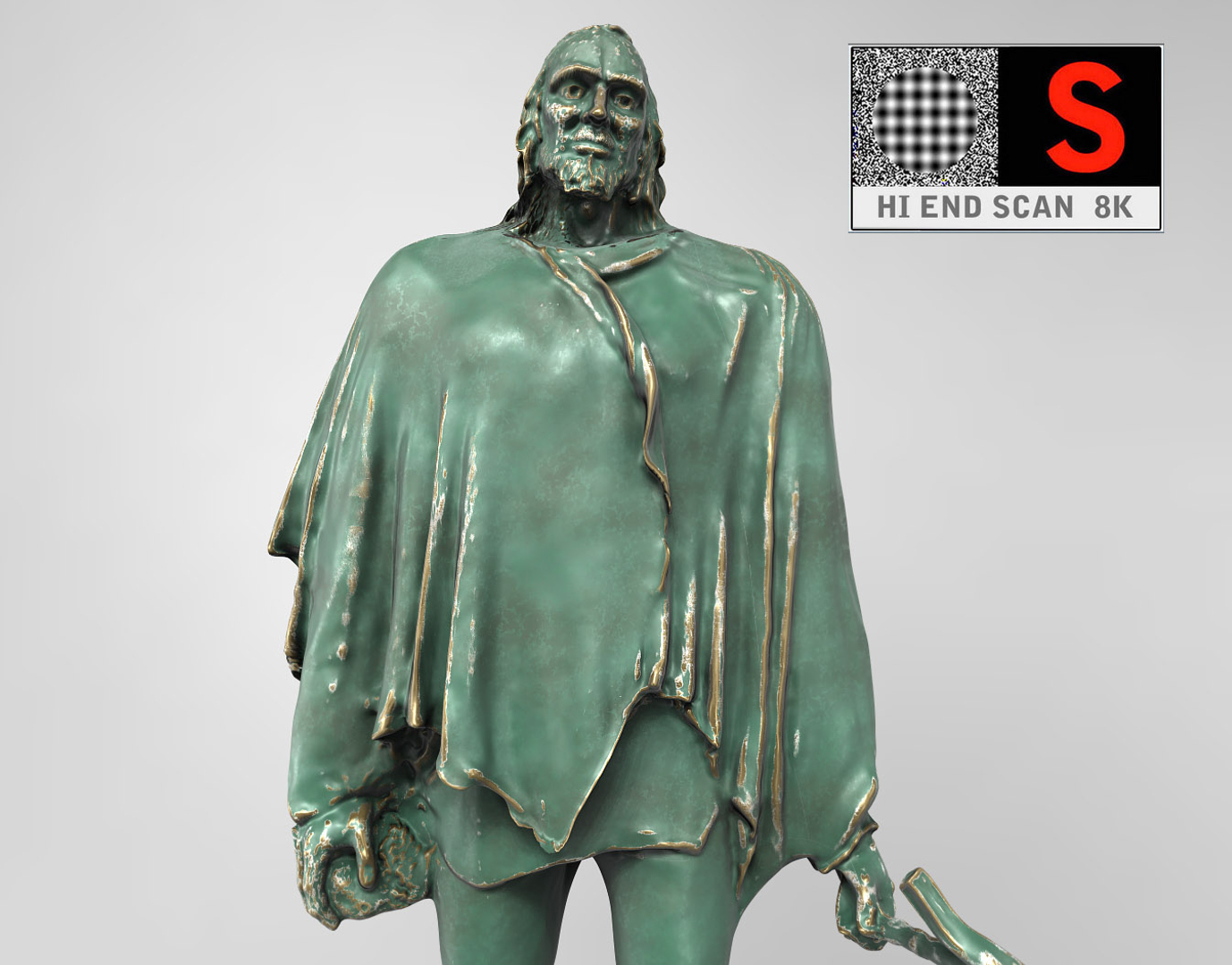 3d sculpture monument figure