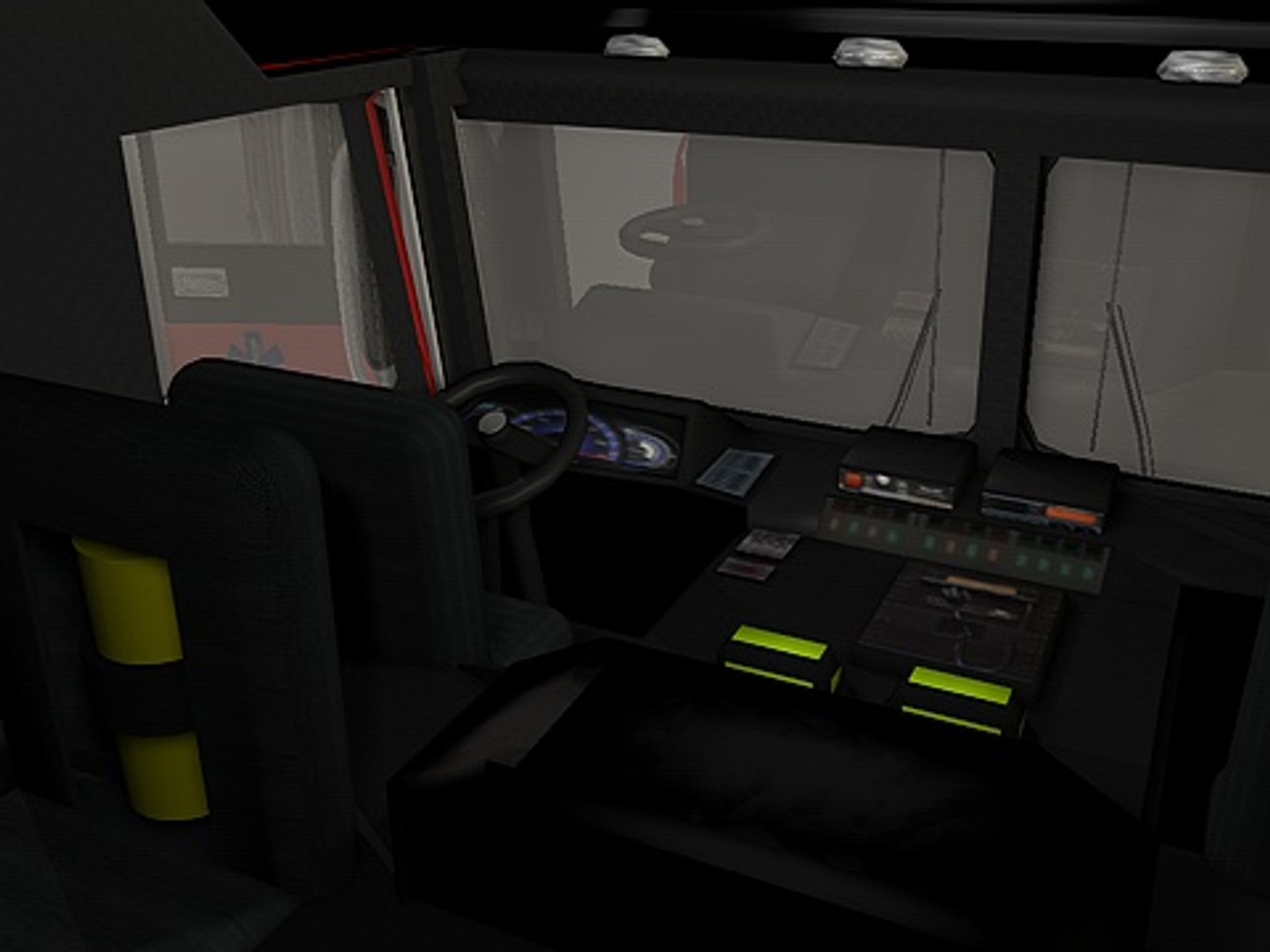 3d C4d New York Fdny Engine