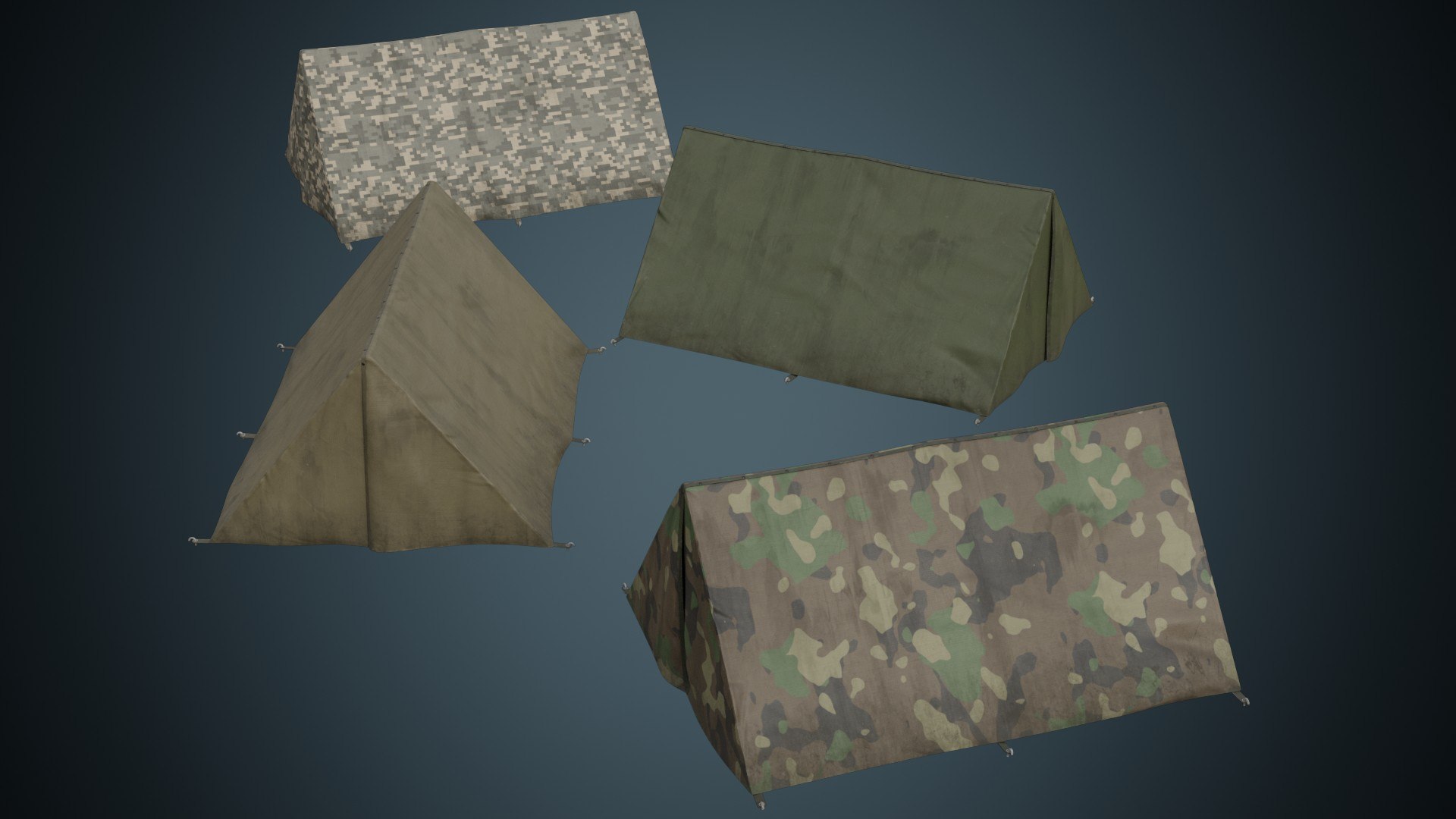 Tent 5B Model - TurboSquid 2036319