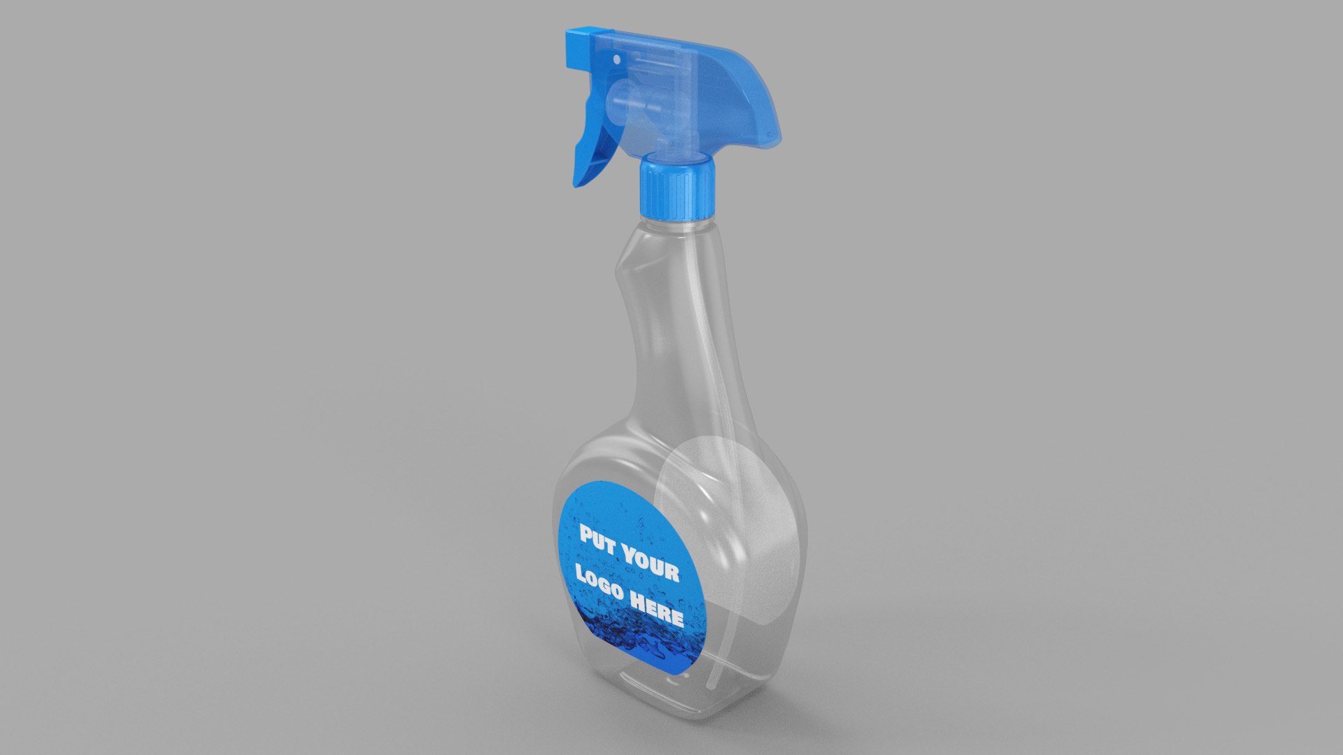 Spray bottle model - TurboSquid 1632825