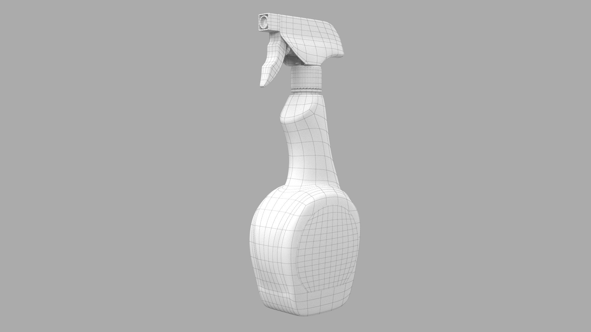 Spray bottle model - TurboSquid 1632825