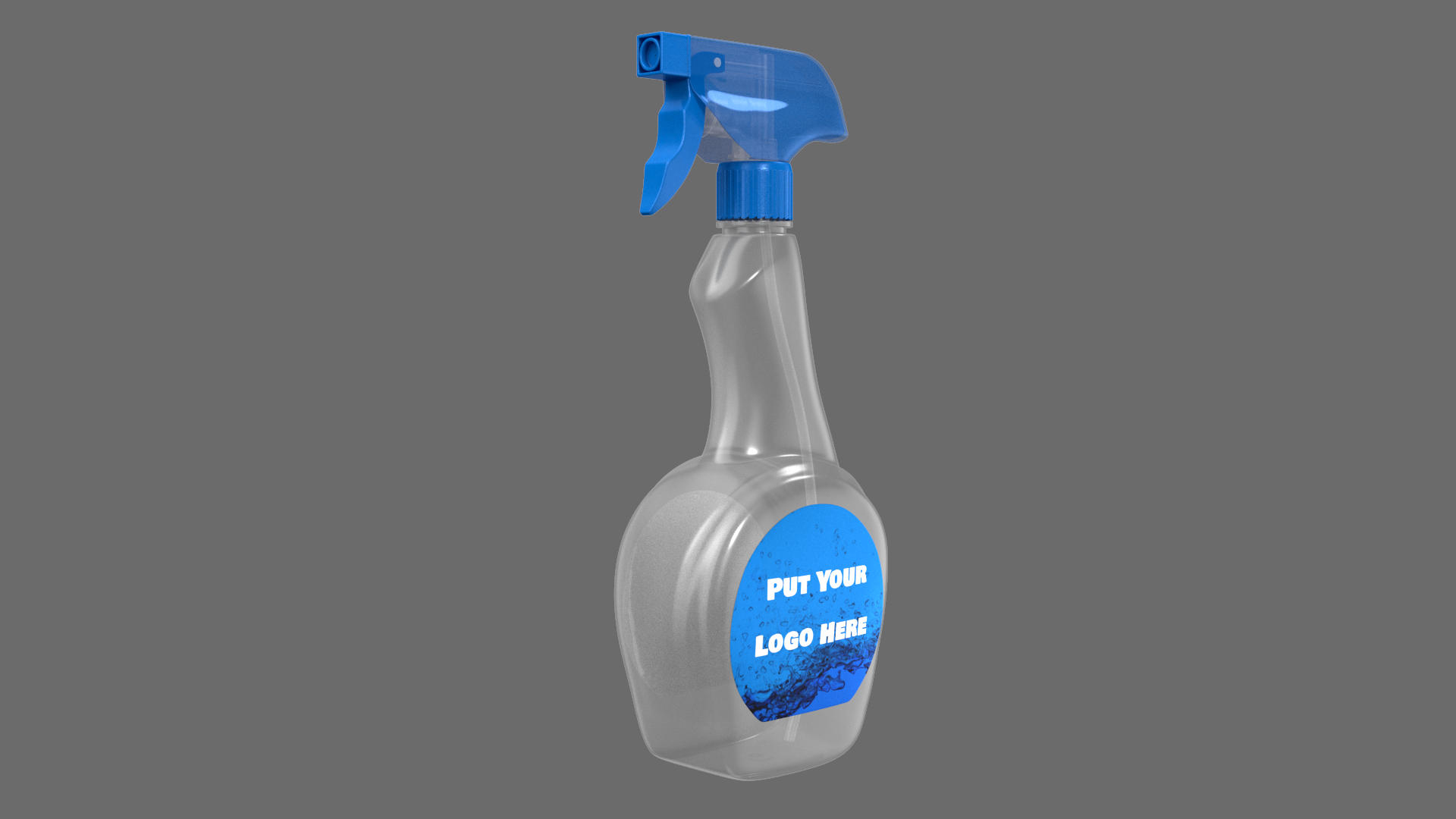 Spray bottle model - TurboSquid 1632825