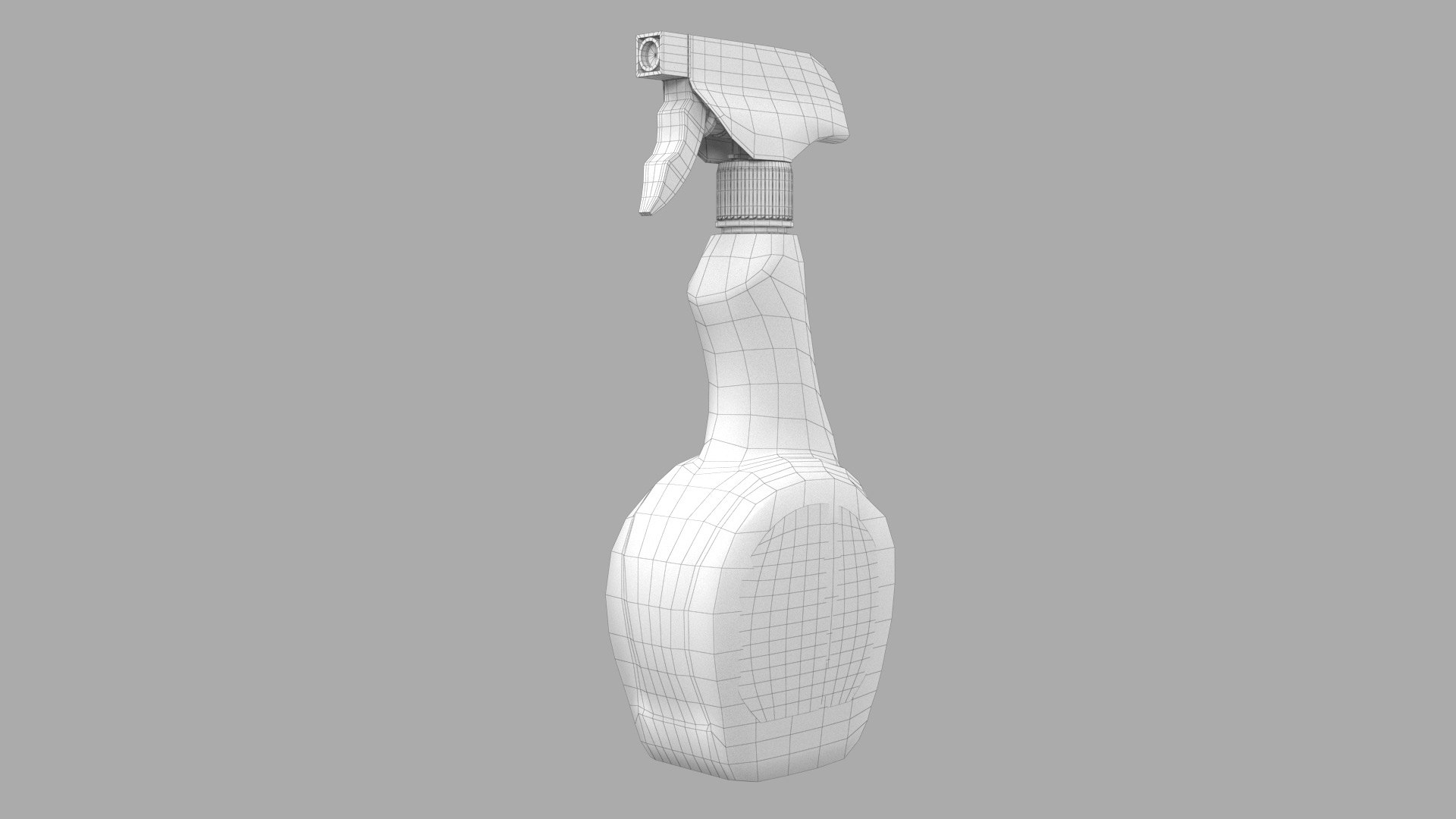 Spray bottle model - TurboSquid 1632825